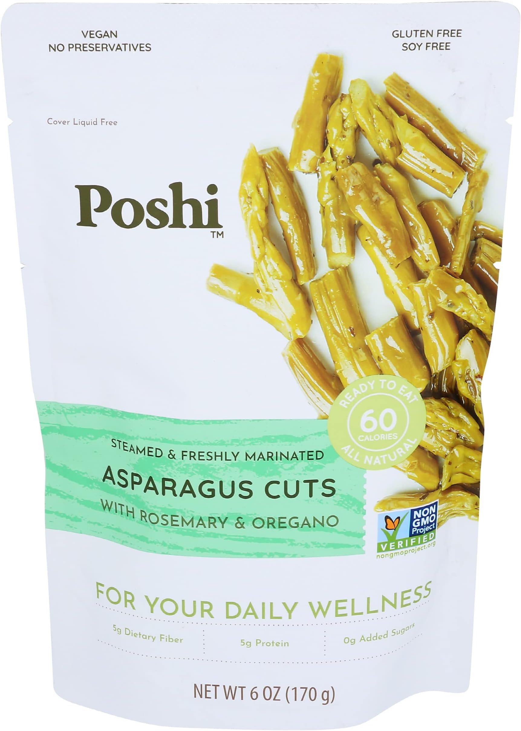 Amazon.com: Poshi Marinated Snack Gluten Free Non-GMO 1.34 oz Each ...