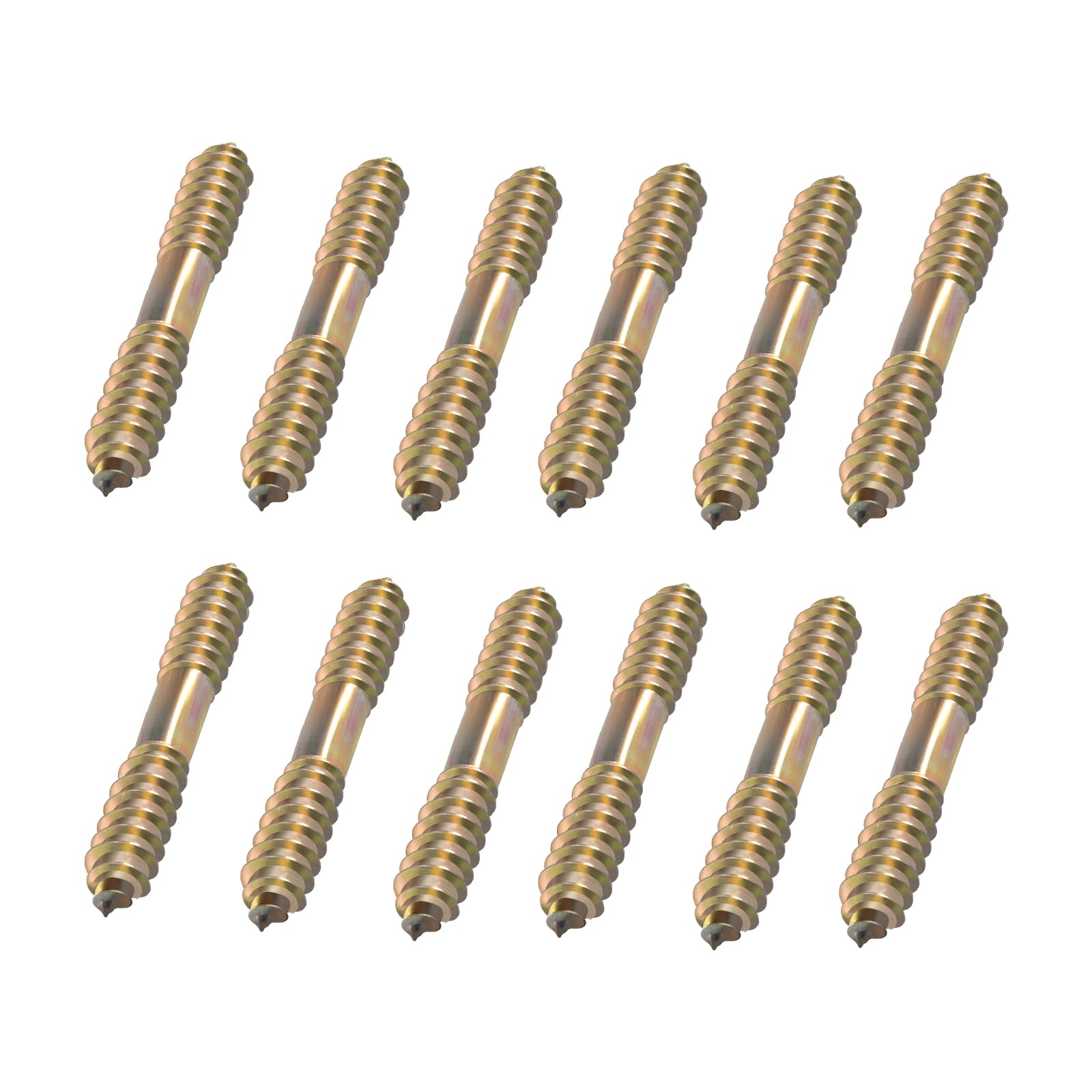 Double Pointed Double Sided self Tapping Wood scerws, Connecting Screw ...