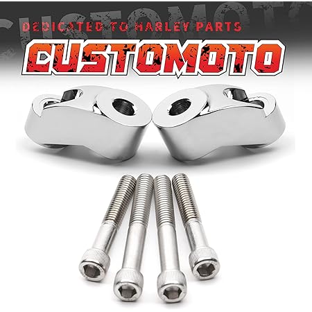 Amazon.com: Chrome Front Turn Signal Mounts Relocation Kit Fit for ...