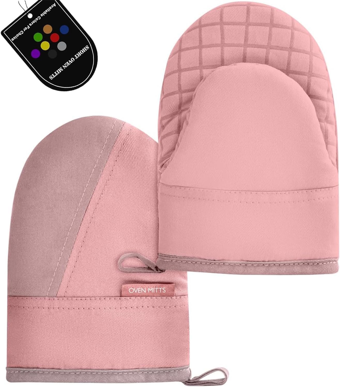 Amazon.com: Mini Oven Mitts, Kitchen Oven Gloves Kitchen Mittens 500 ...