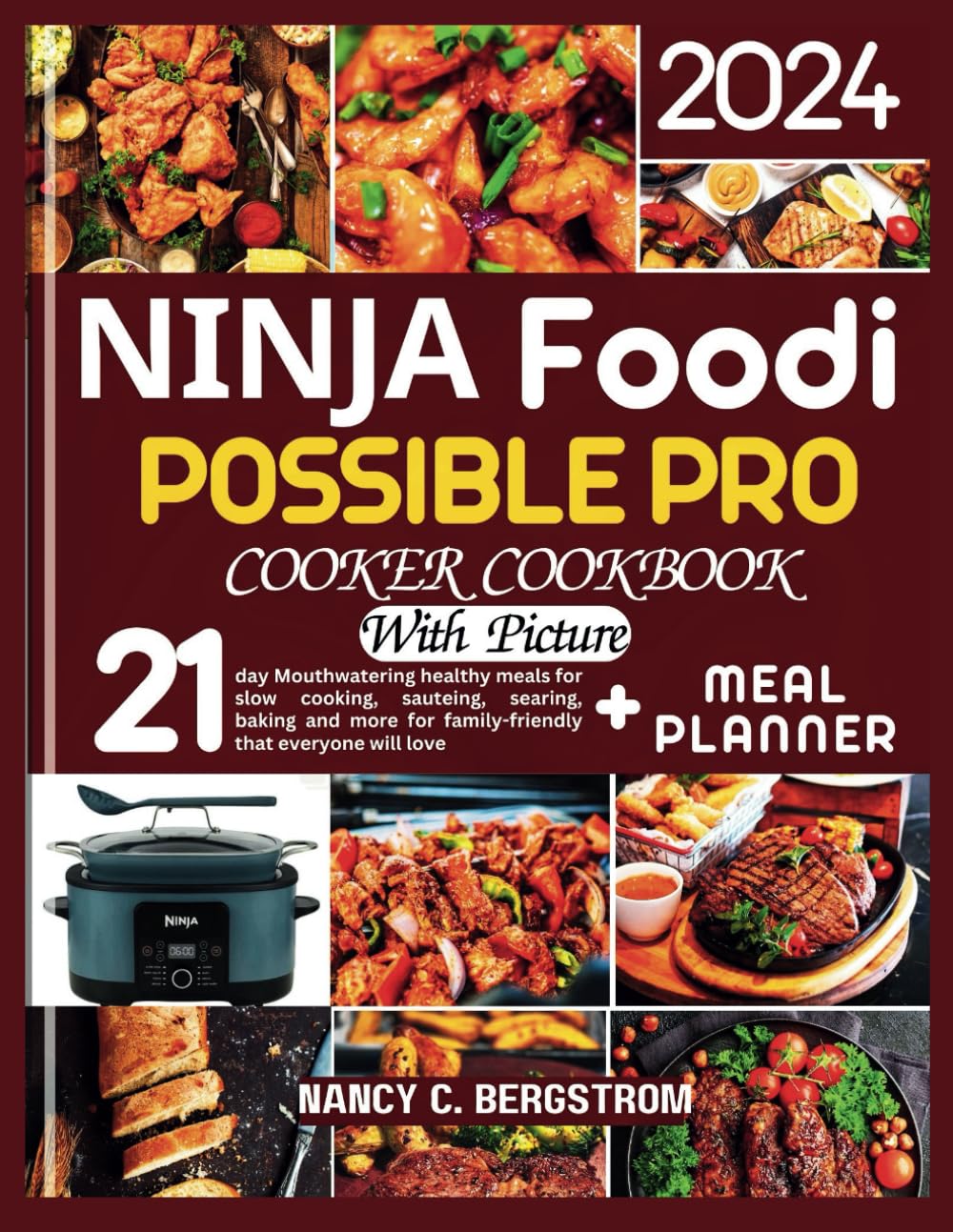 Ninja Foodi Possible Pro Cooker Cookbook: 21-day Mouthwatering healthy ...