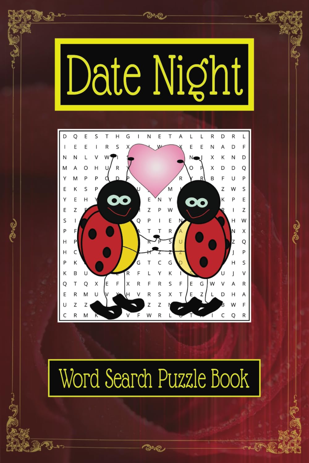 Date Night Word Search Puzzle Book: Easy To Read Print about Dating and ...