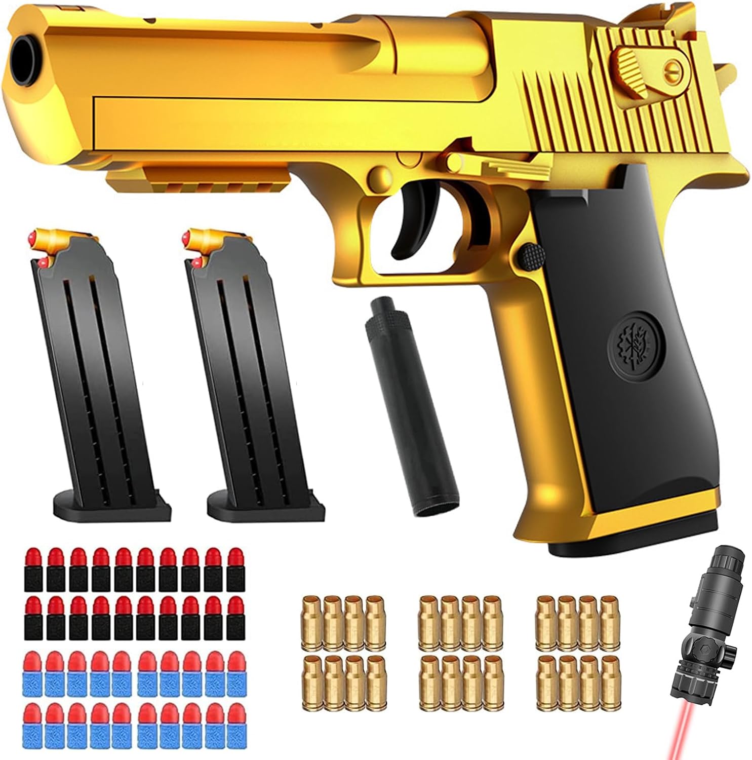 Pistola giocattolo,Pistola Giocattolo a Proiettile Morbido,Giocattolo ...