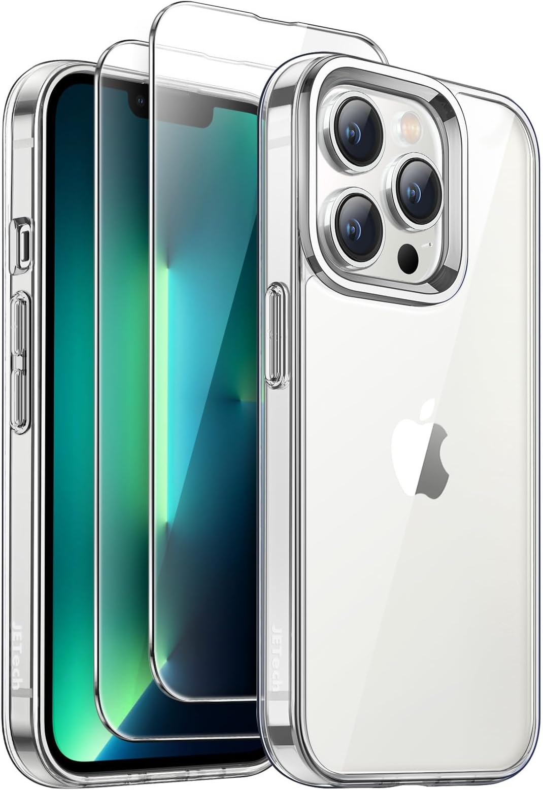 Amazon.com: JETech 5 in 1 Case for iPhone 16 6.1-Inch with 2 Pack Each ...