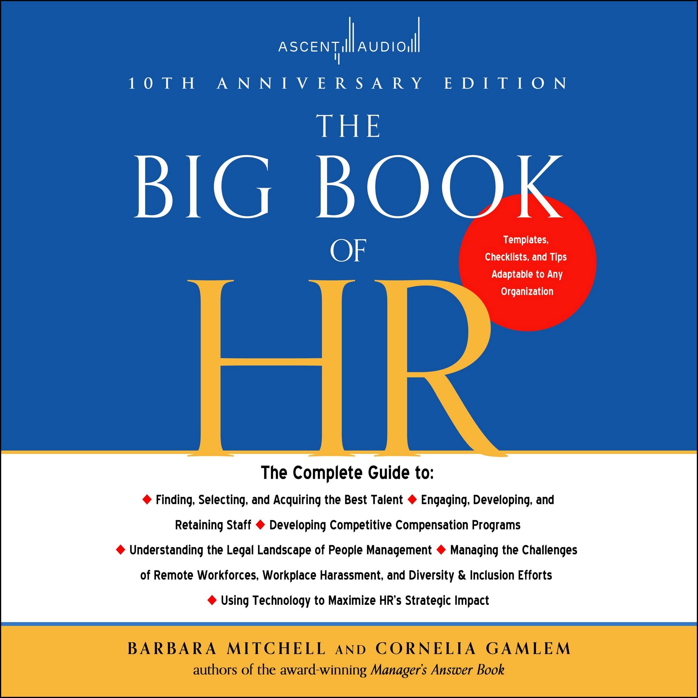 The Big Book of Hr, 10th Anniversary Edition: Mitchell, Barbara, Gamlem ...