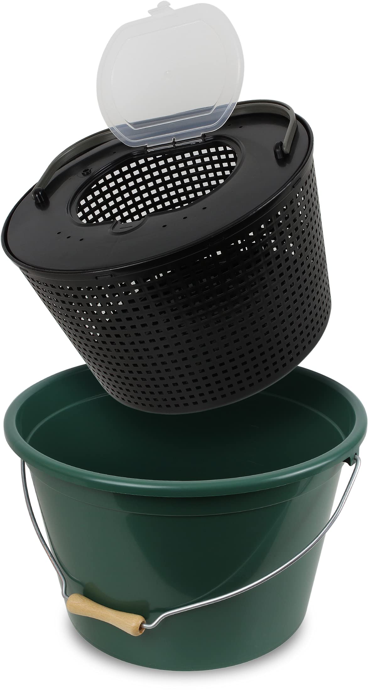 Storfisk Fishing And More Bait Fish Bucket With Hinged Lid | Desertcart ...