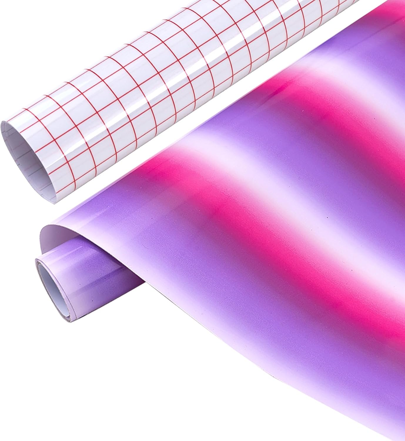 Amazon.com: Tintnut Gradient Permanent Vinyl Roll - 12" x5ft Purple Red ...