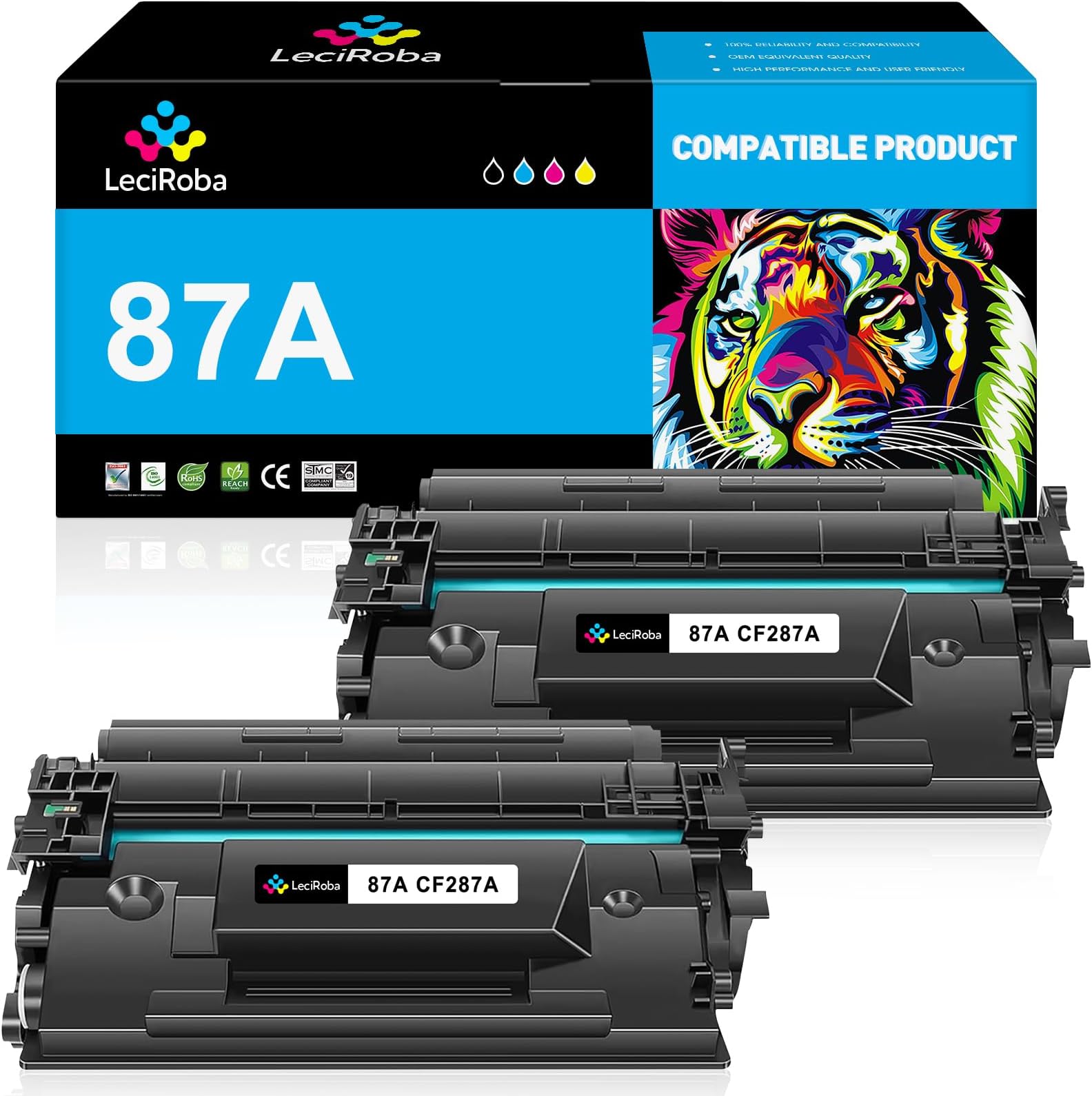 Amazon.com: HP 87A Black Toner Cartridge | Works with HP LaserJet Enterprise M506 Series, HP ...