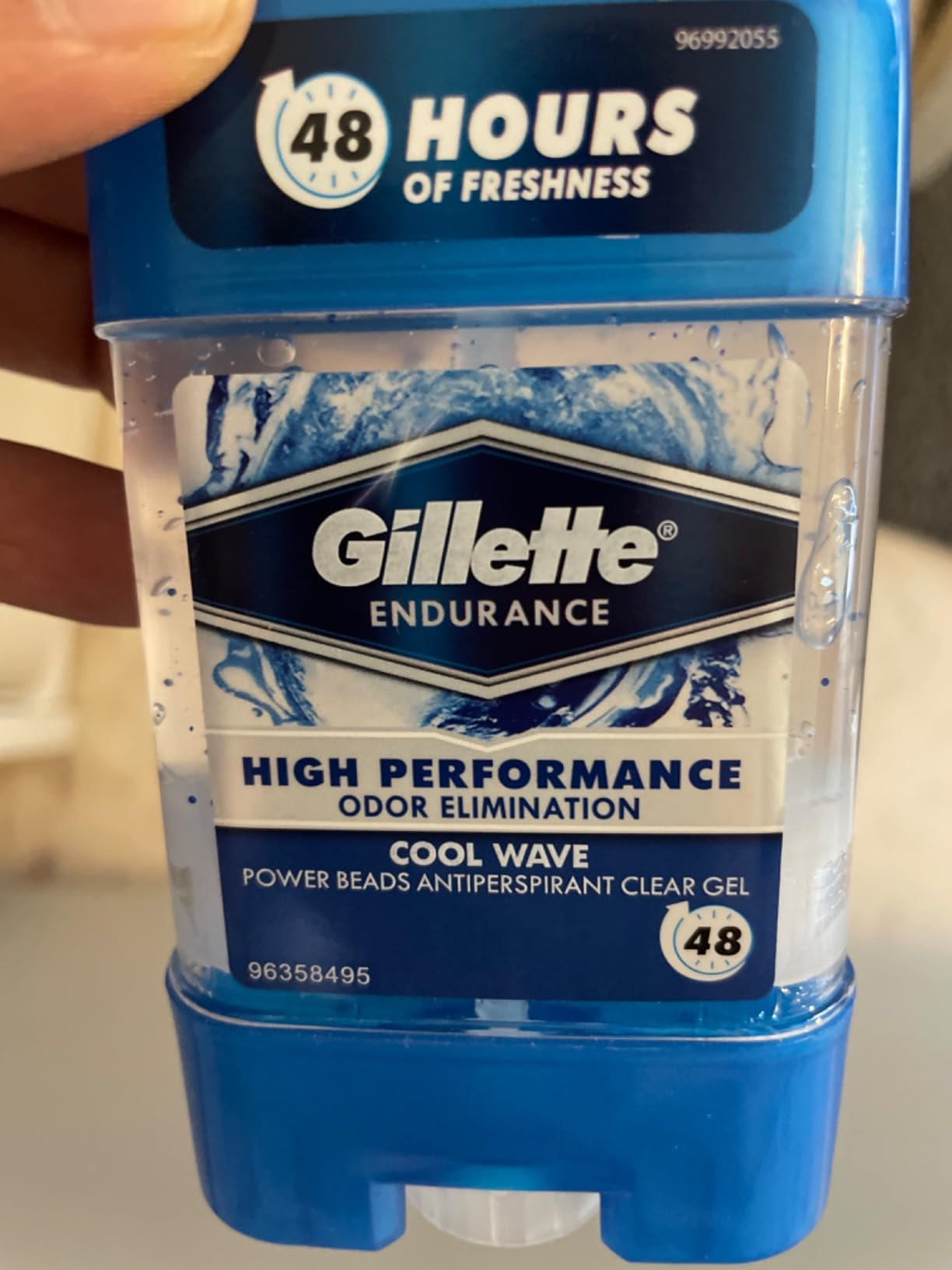 Gillette high perfomance anti-persprint clear gel Deodorant stick for ...