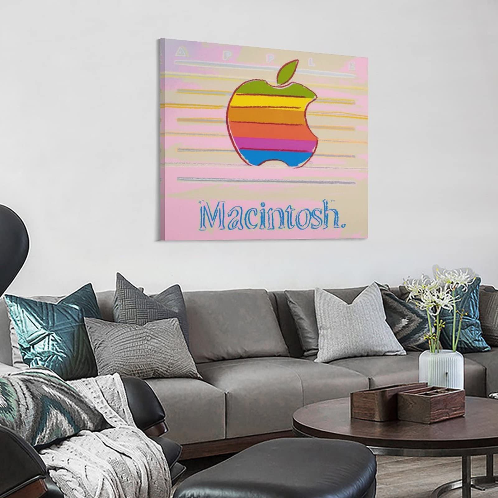 Andy Warhol Apple Logo Andy Warhol, Apple, From The Ads Portfolio,