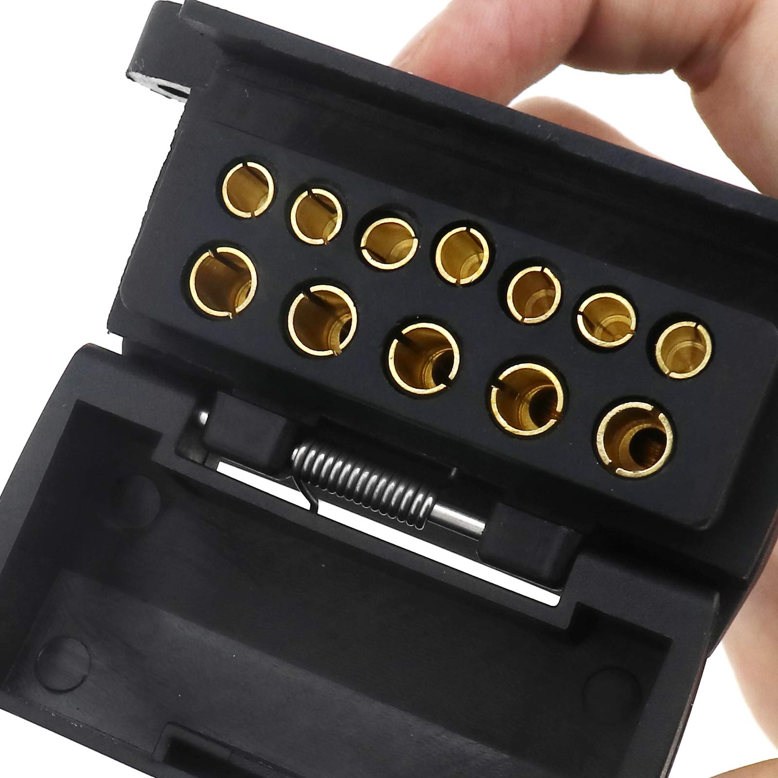 Pin Auto Flat Male Plug To 12 Pin Female Socket Connector, 55% OFF