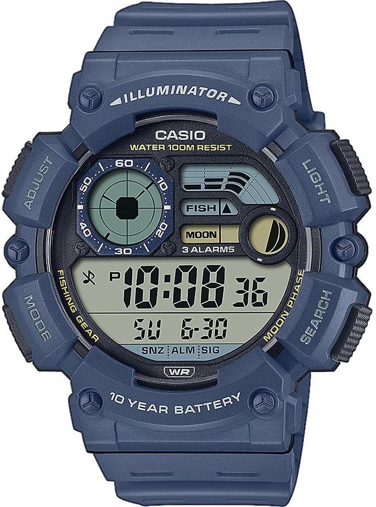Casio Unisex-Erwachsene Digital Quartz Uhr mit Kunststoff Armband AE ...