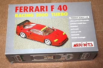 Amazon.co.jp: 1/18 Burago Ferrari F40 MRI Transformer Kit "PILOT 24ore ...