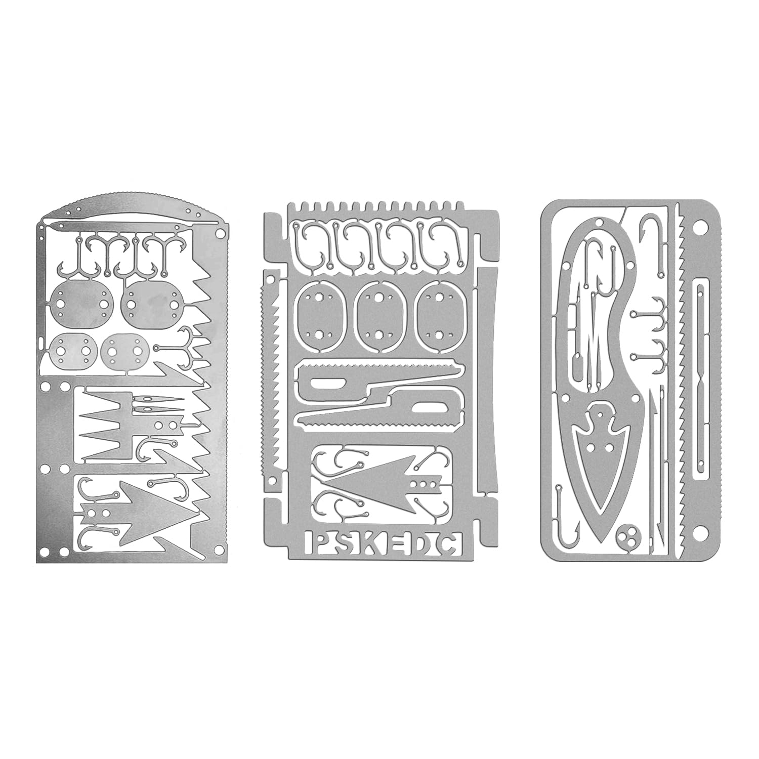 Amazon.com: SooGree Survival Cards, Multitool Camping Tool EDC Kit for ...
