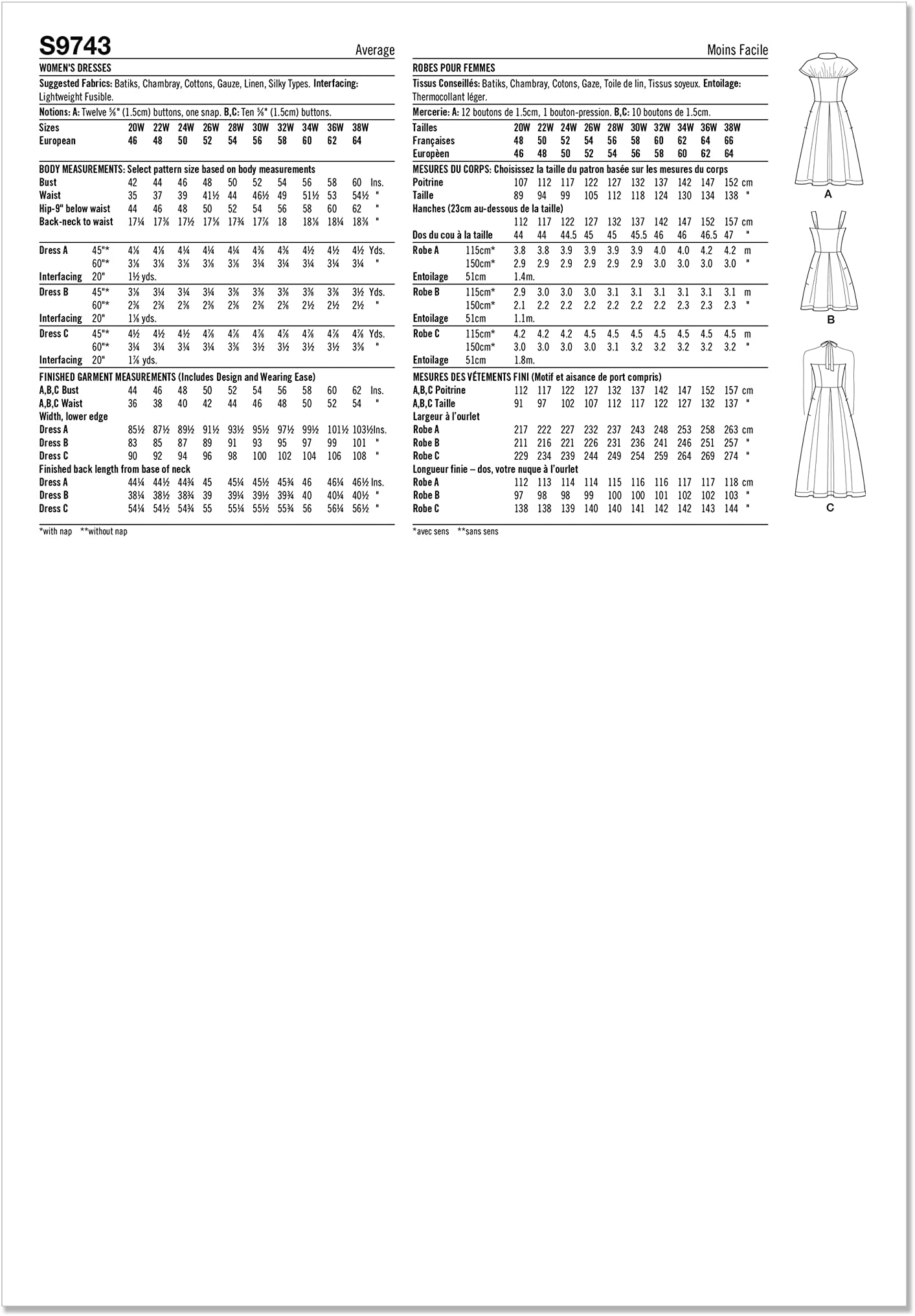 Amazon.com: Simplicity Women's Button-Front Dress Sewing Pattern Packet ...