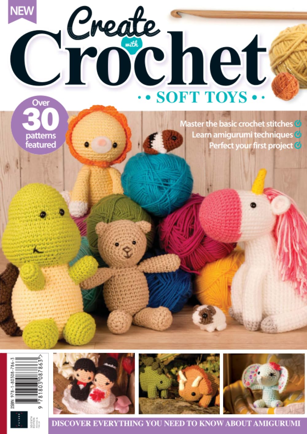 Create With Crochet: Soft Toys: Master the basic crochet stitches ...