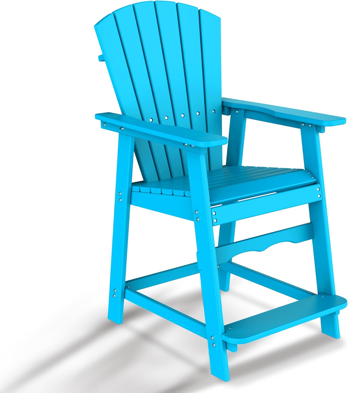 Amazon.com: VSMKSJ HDPE Adirondack Chair,Tall Adirondack Chair with ...