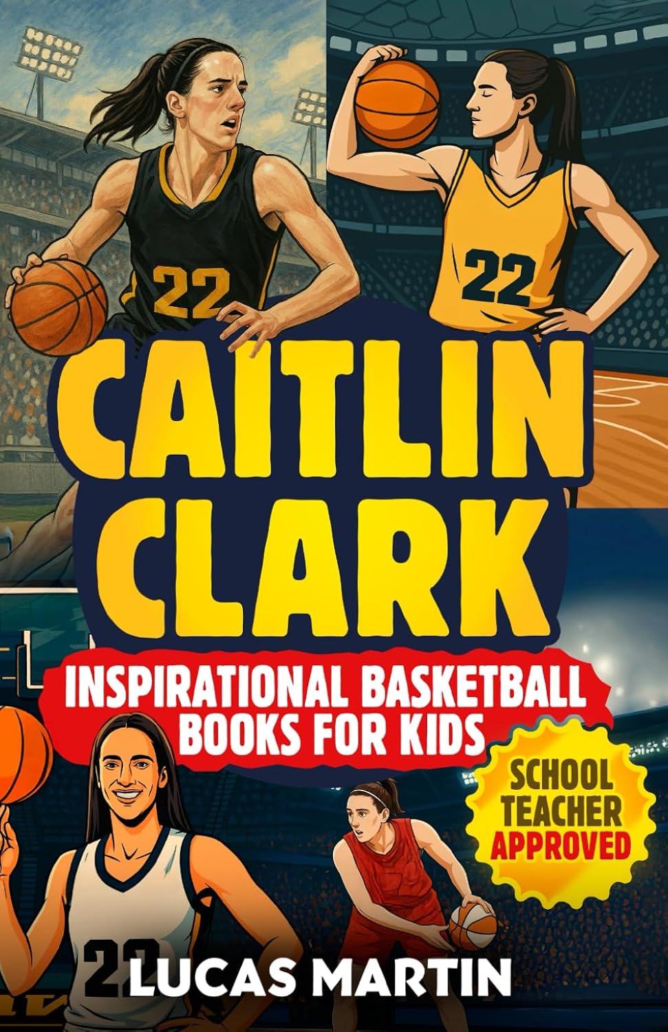 Amazon.com: Caitlin Clark - Inspirational Basketball Books for Kids ...