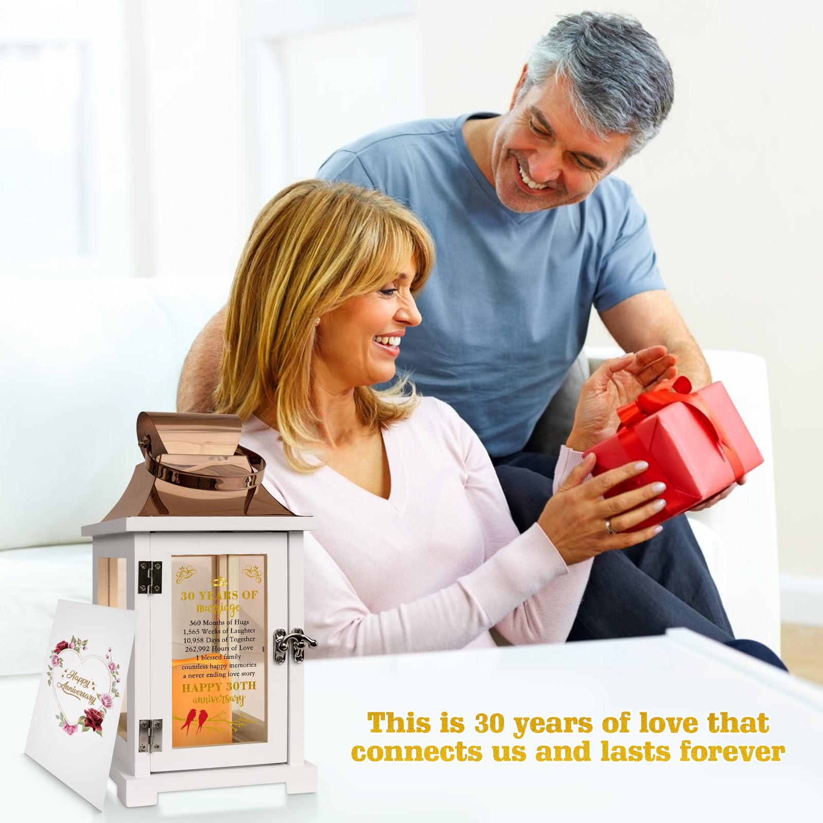 Snapklik.com : HN HAIINAA 30th Wedding Anniversary Lantern 30th ...