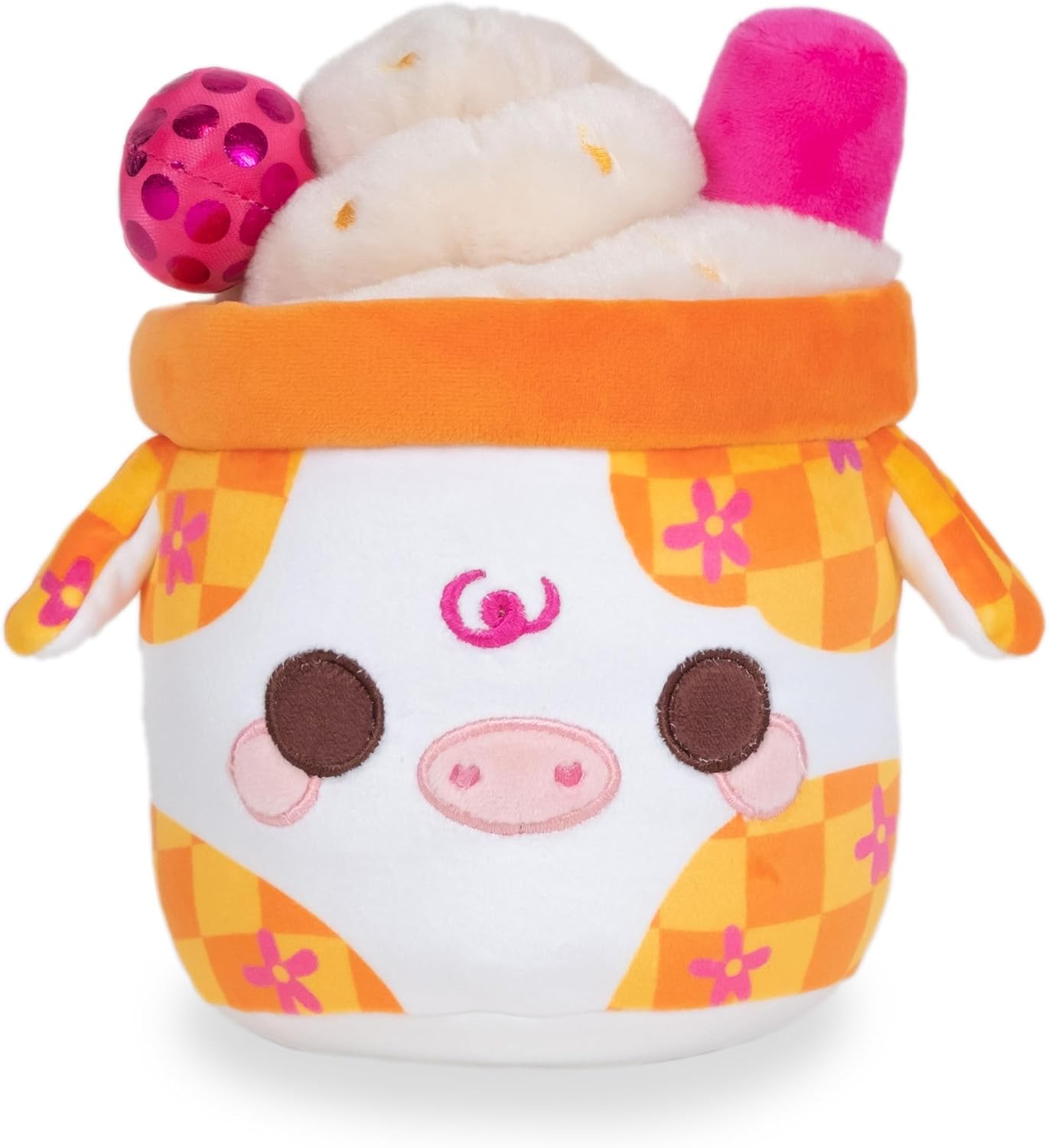 Amazon.com: Cuddle Barn PlushGoals - Lil Series Retro Mooshake Super ...