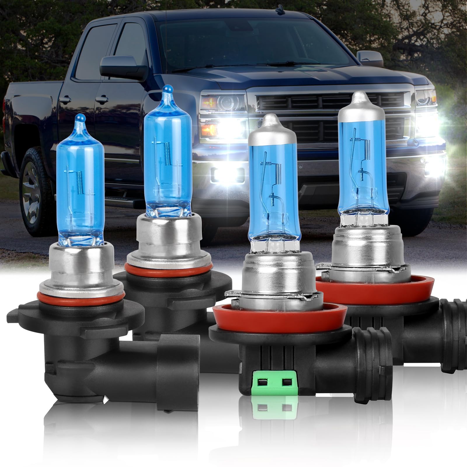 Amazon.com: IVBDQV Fit 2007-2021 for CHEVROLET CHEVY SILVERADO 1500 ...