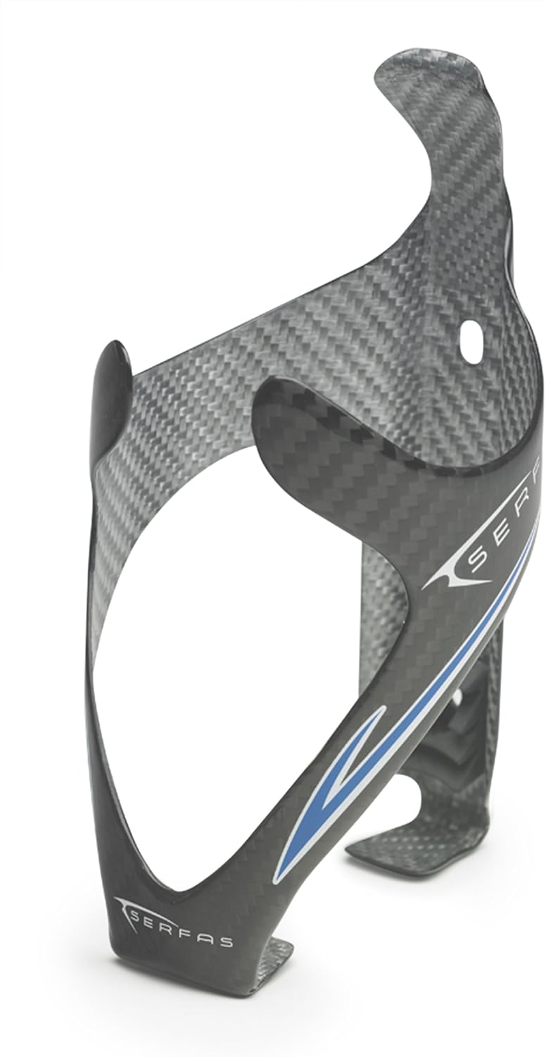 Amazon.com : Serfas Cirque Carbon Bicycle Cage (Blue) : Bike Water ...