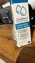 Oralieve Moisturising Dry Mouth Relief Spray (1 x 50ml), Dry Mouth ...
