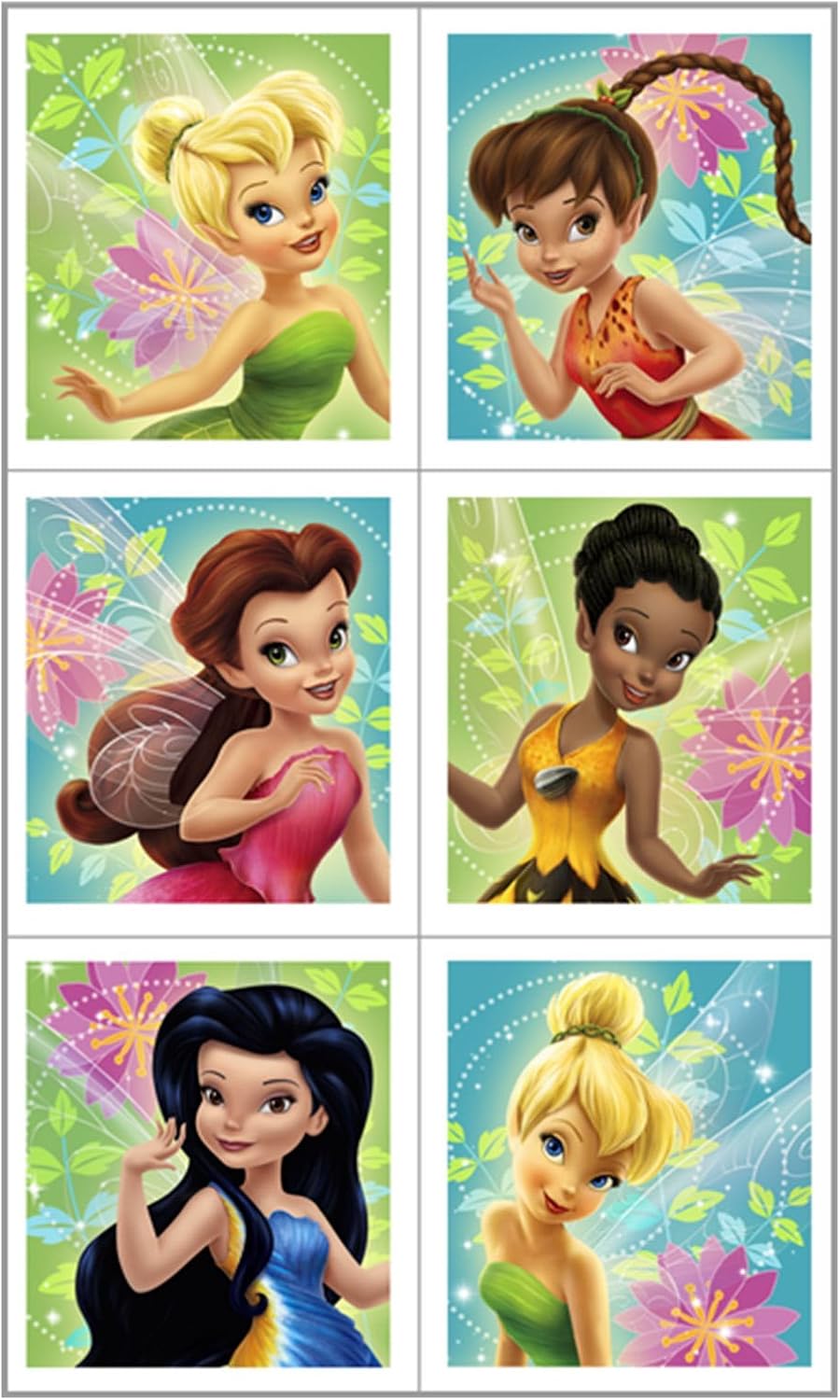 Hallmark Disney'S Tinker Bell And Fairies Stickers : Amazon.ca: Office ...