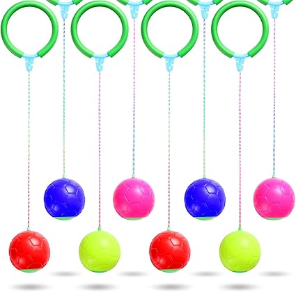 Amazon.com: 8 Pcs Skip Ball Ankle Toy Gifts for Girls Jumping Toy Swing ...