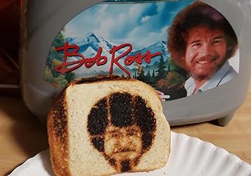 Amazon.com: Bob Ross Toaster - Toasts Bob's Iconic Face onto Your Toast ...