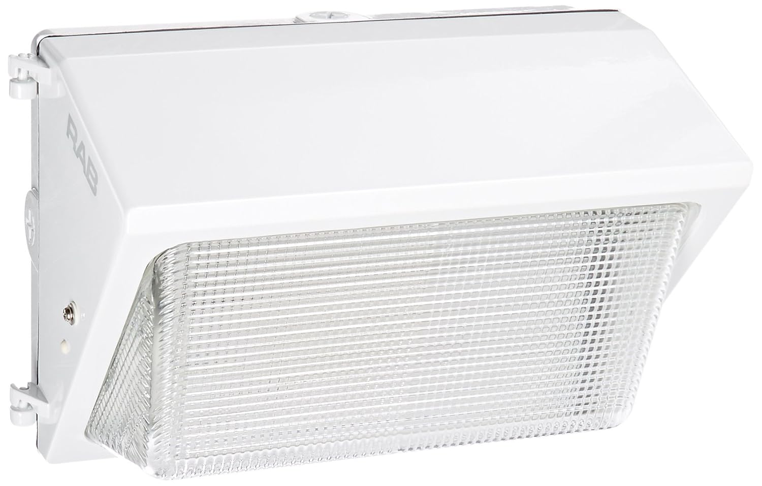 RAB Lighting WP2H150QTW WP2 Glass Lens Metal Halide Wallpack, ED17 Type ...