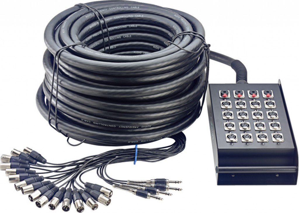 Stagg Stagebox with 16 x XLR Inputs/ 4 x Phone Plug Outputs plus ...