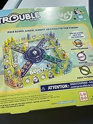 Trouble: Bluey Edition Board Game, Fun Game for Kids Ages 5 and Up ...