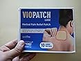 Viopatch Herbal Pain Relief Patch Large - Pack of 10 Patches | Instant ...