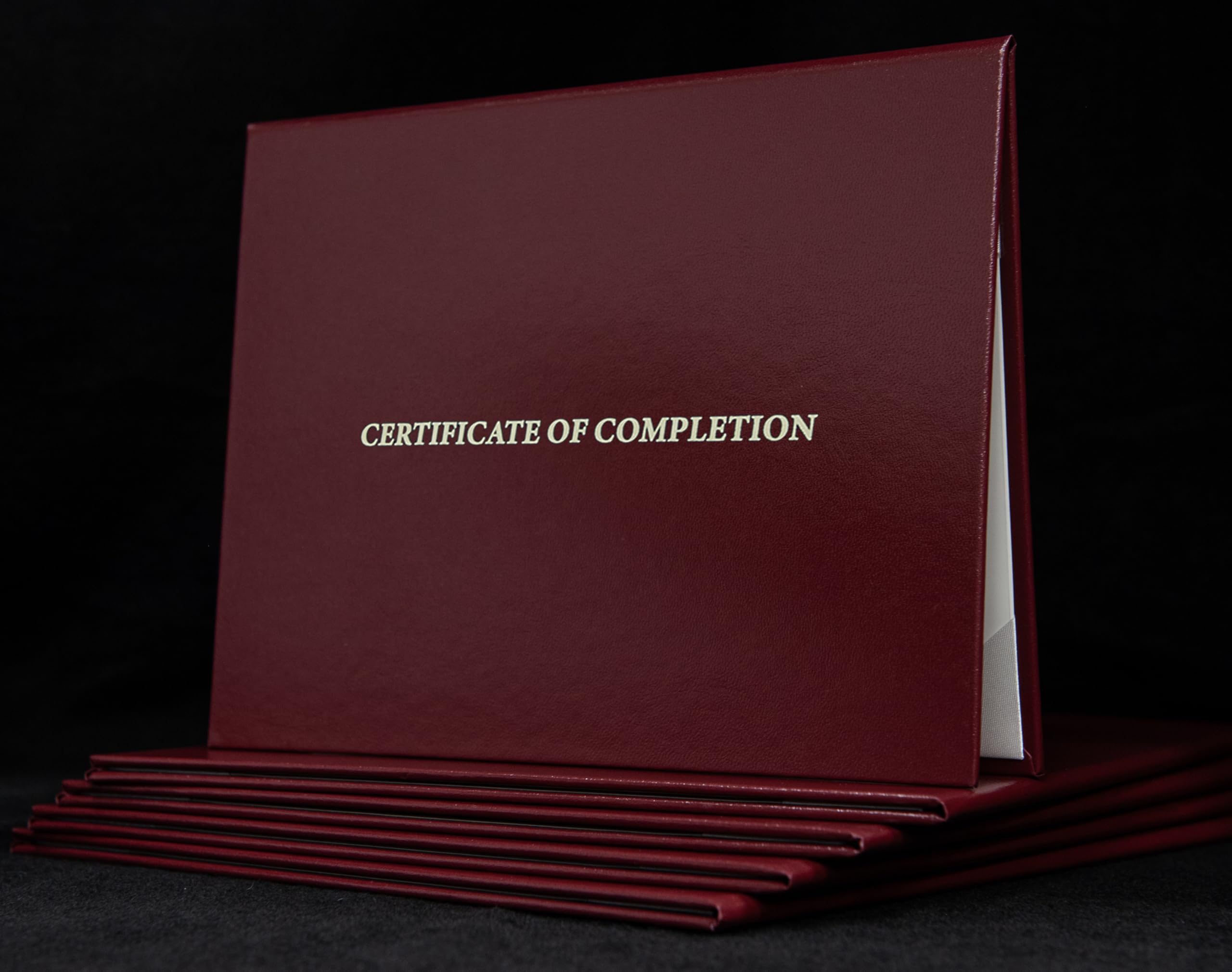 Amazon.com : Certificate of Completion Diploma Covers for Graduates ...