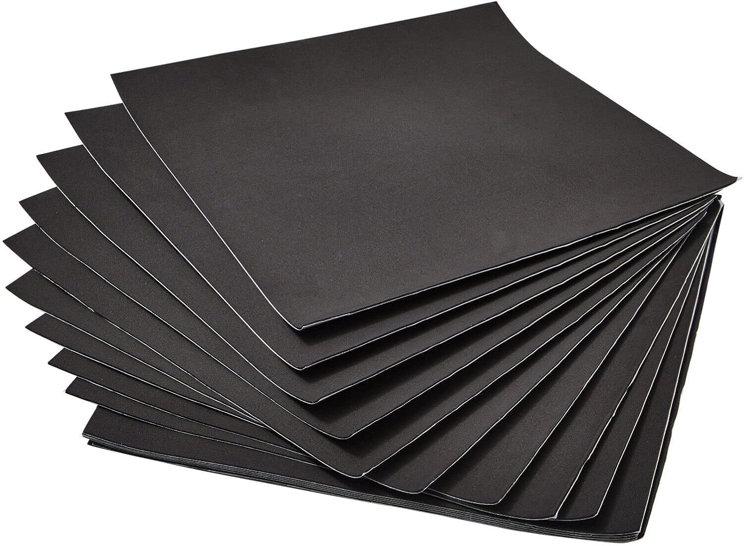 Amazon.com: YESJmn 15x Adhesive Neoprene Rubber Sheet Sponge Foam Pad ...
