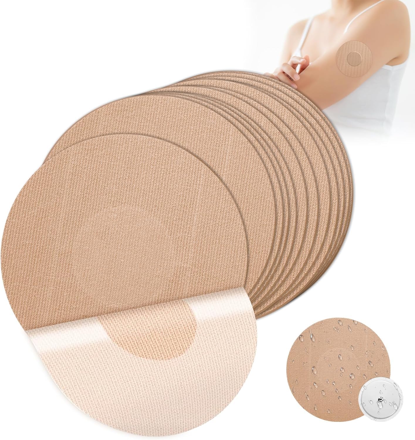 40Pack Libre 2 Sensor Covers, Sensor Covers Waterproof for Freestyle ...