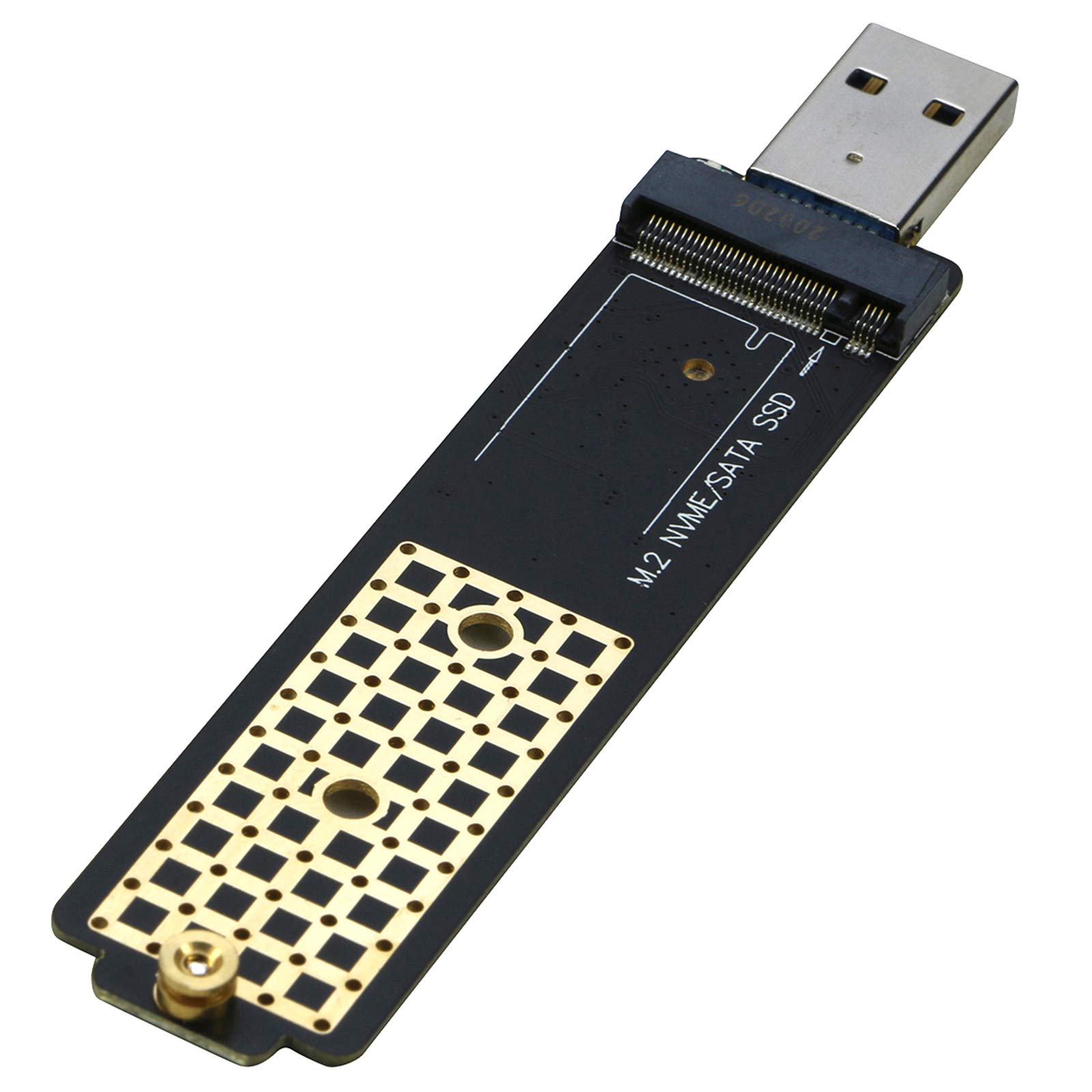 1 X RAW Customer Returns M 2 To USB Adapter RIITOP M2 SSD To USB 3 0
