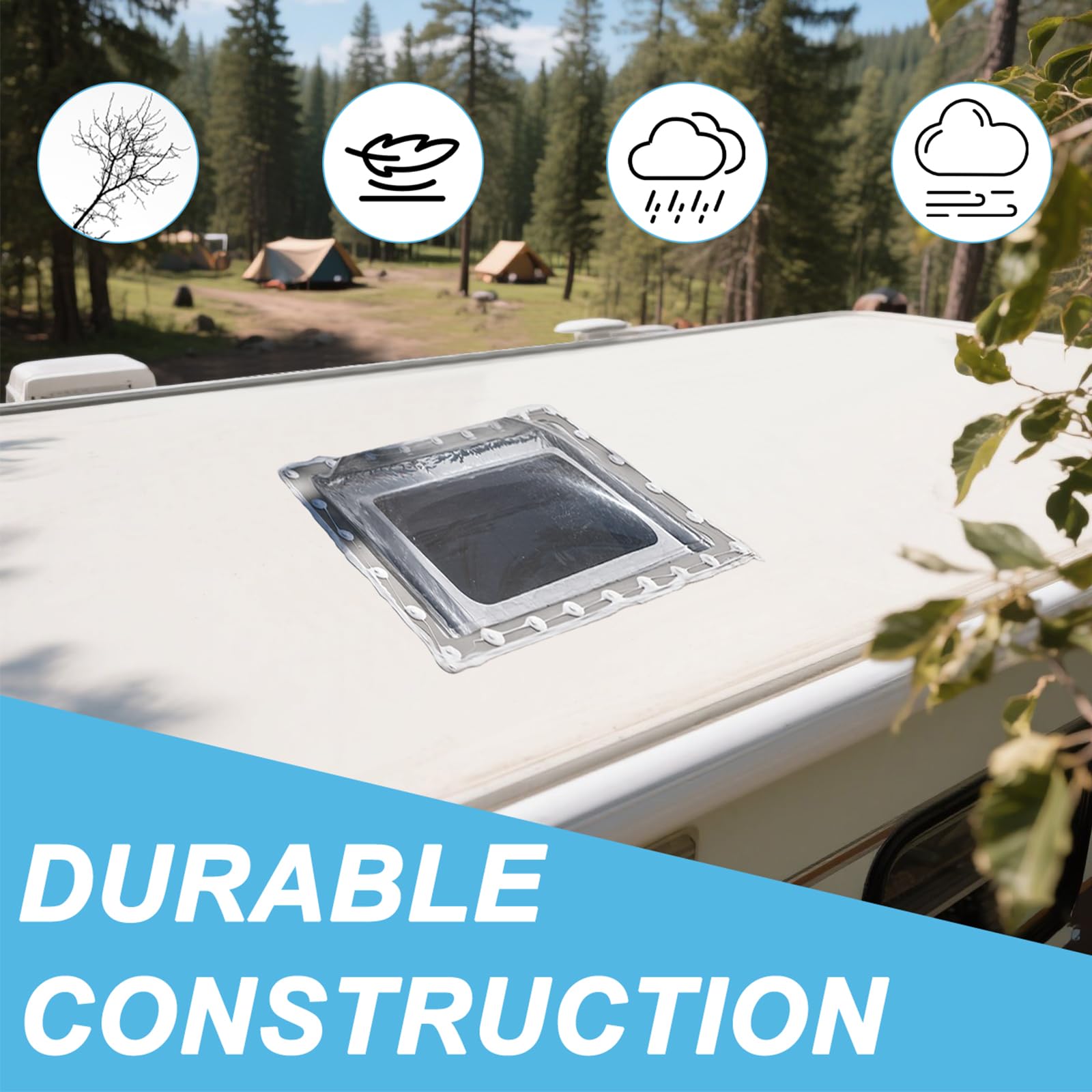 Snapklik.com : RV Skylight Replacement,18" X 18" Skylight Outer Dome ...