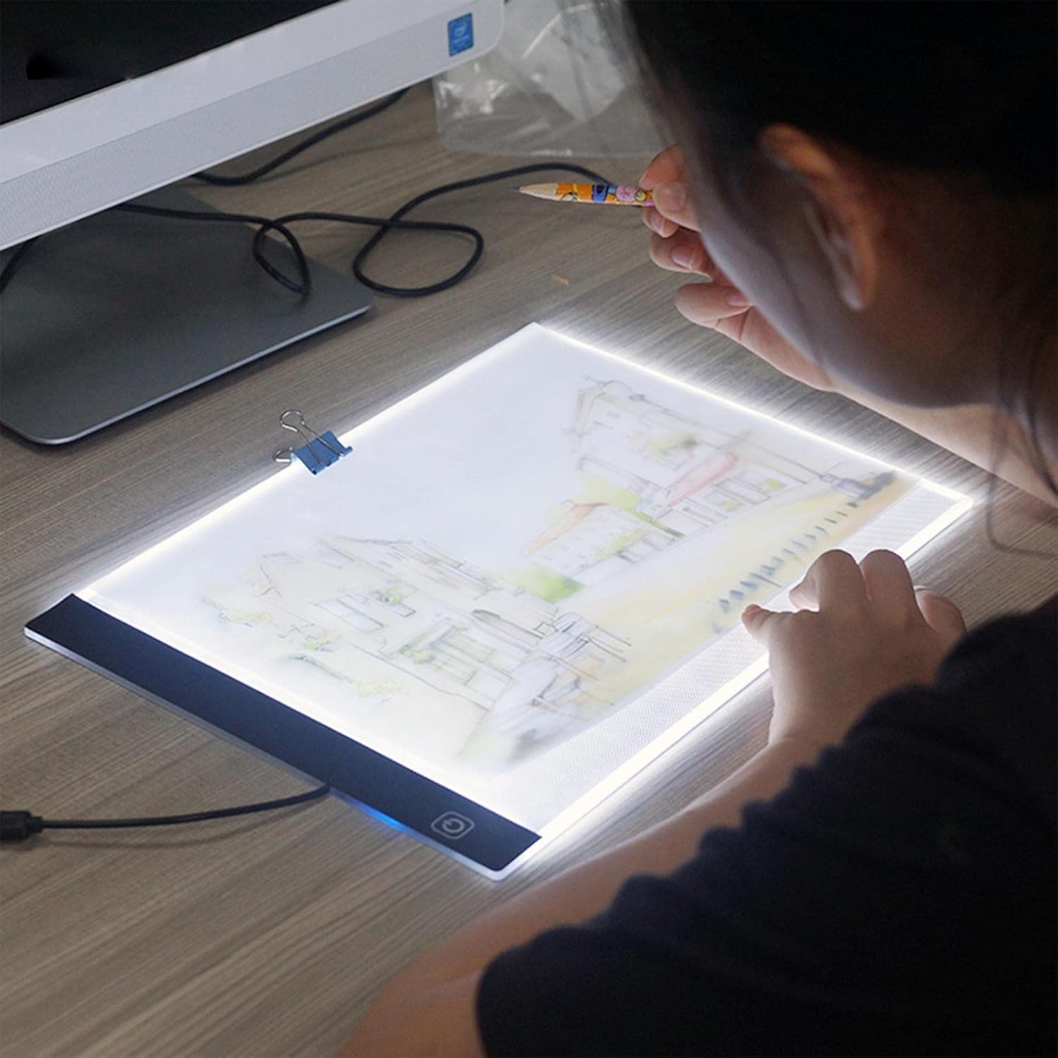 Amazon.com: Led Light Box For Tracing, Diamond Art Light Board, Led ...
