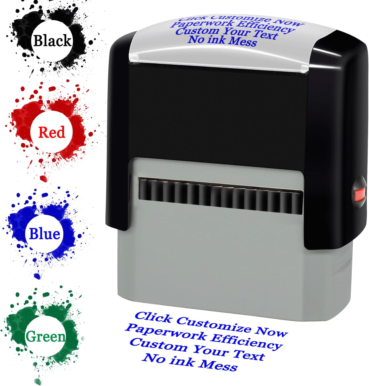 Amazon.com : Custom Stamp Self-Inking Personalized Address Stamps ...