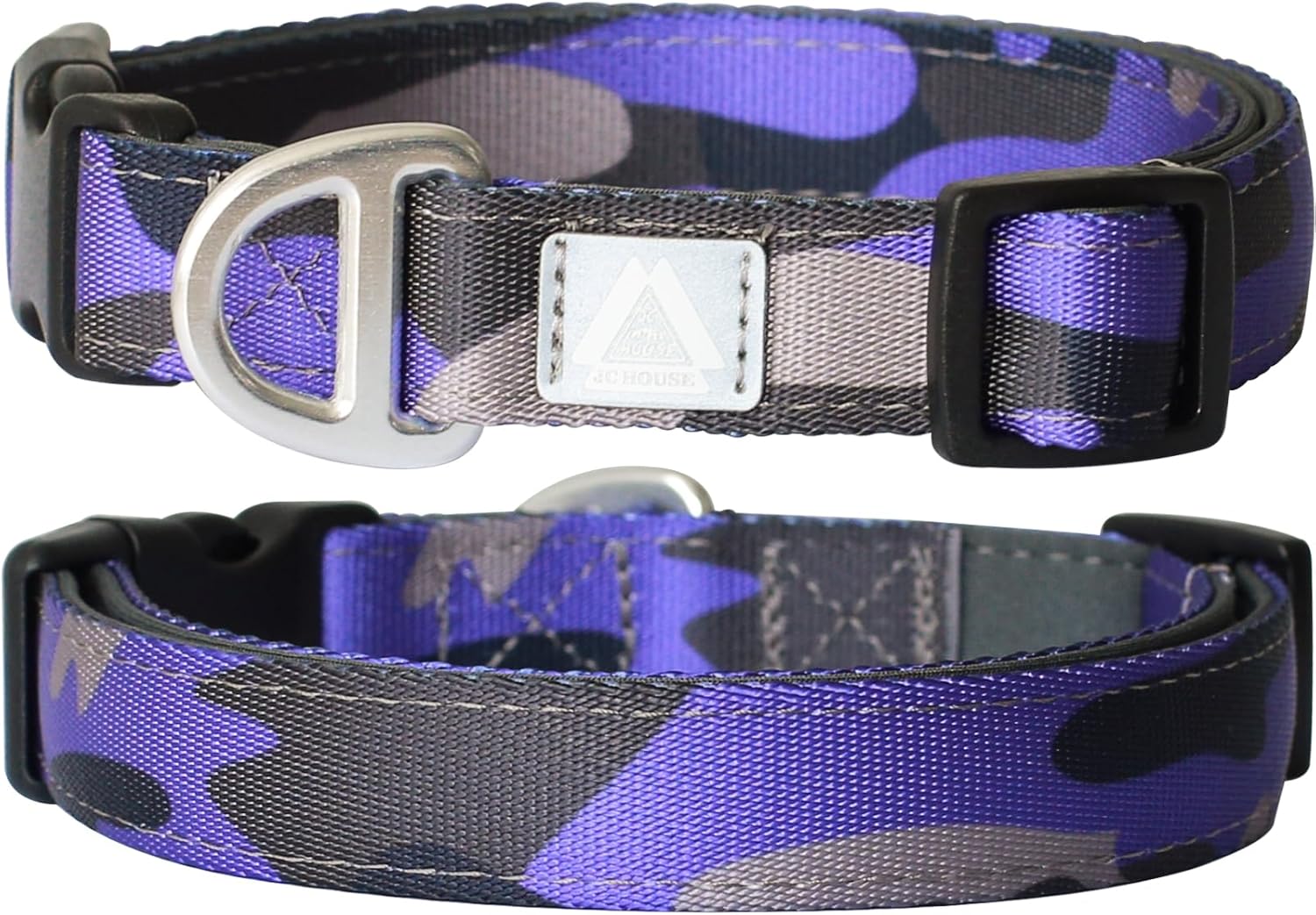 JC HOUSE Collar para perro acolchado suave, cuello de 9 a 14 pulgadas ...