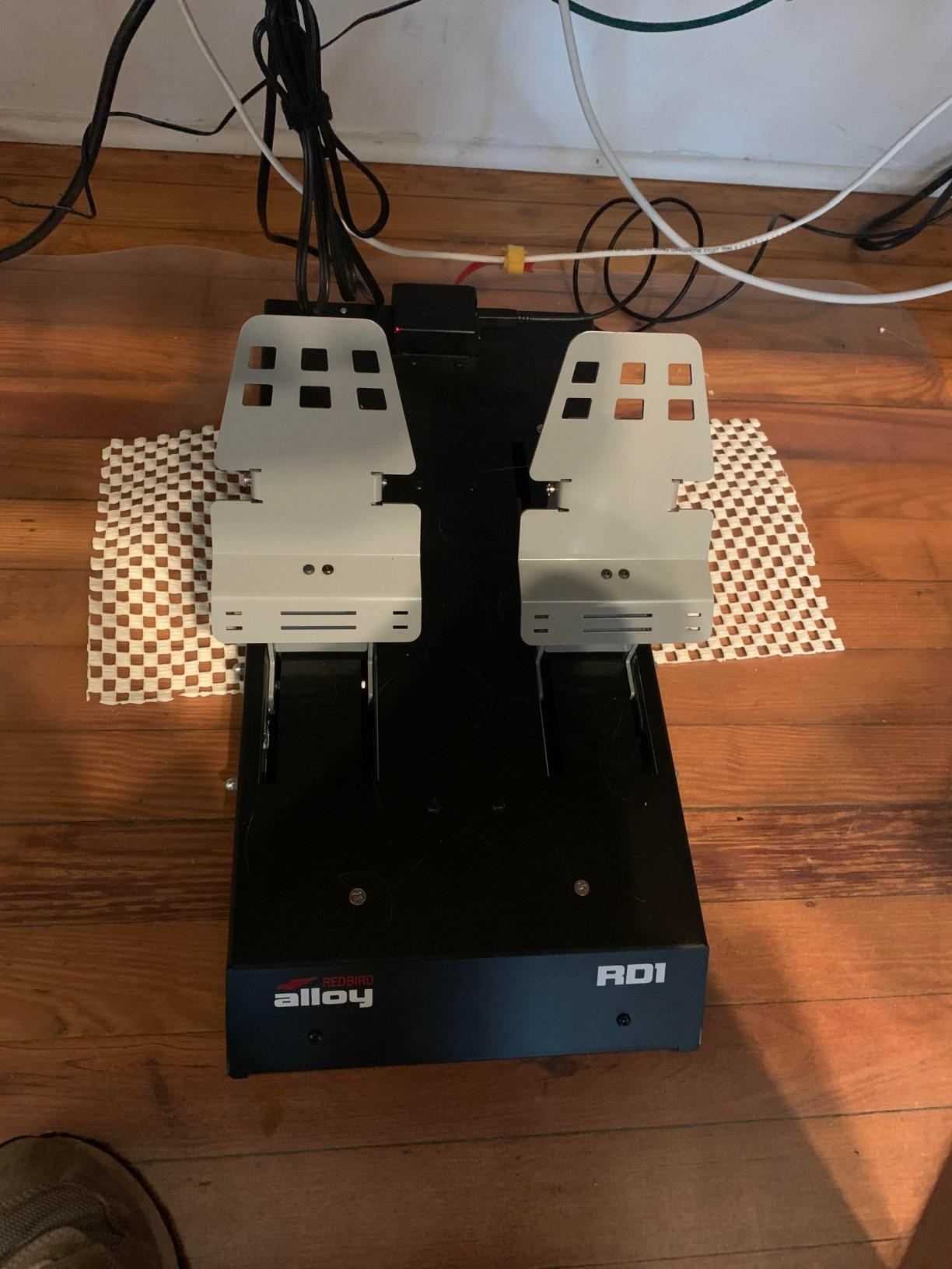 Amazon.com: Redbird Alloy RD1 USB Rudder Pedals : Video Games