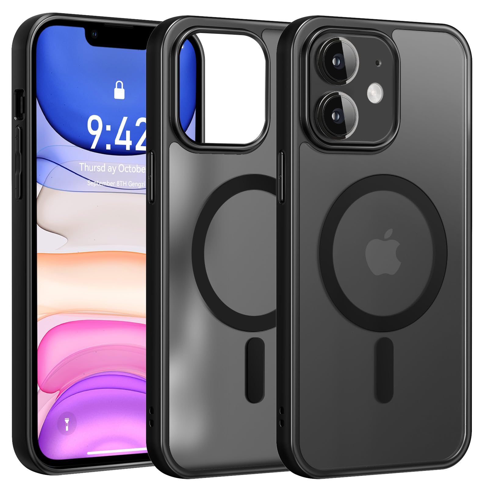 Opkiegrn Cover Magnetica per iPhone 11 Compatibile con Magsafe ...