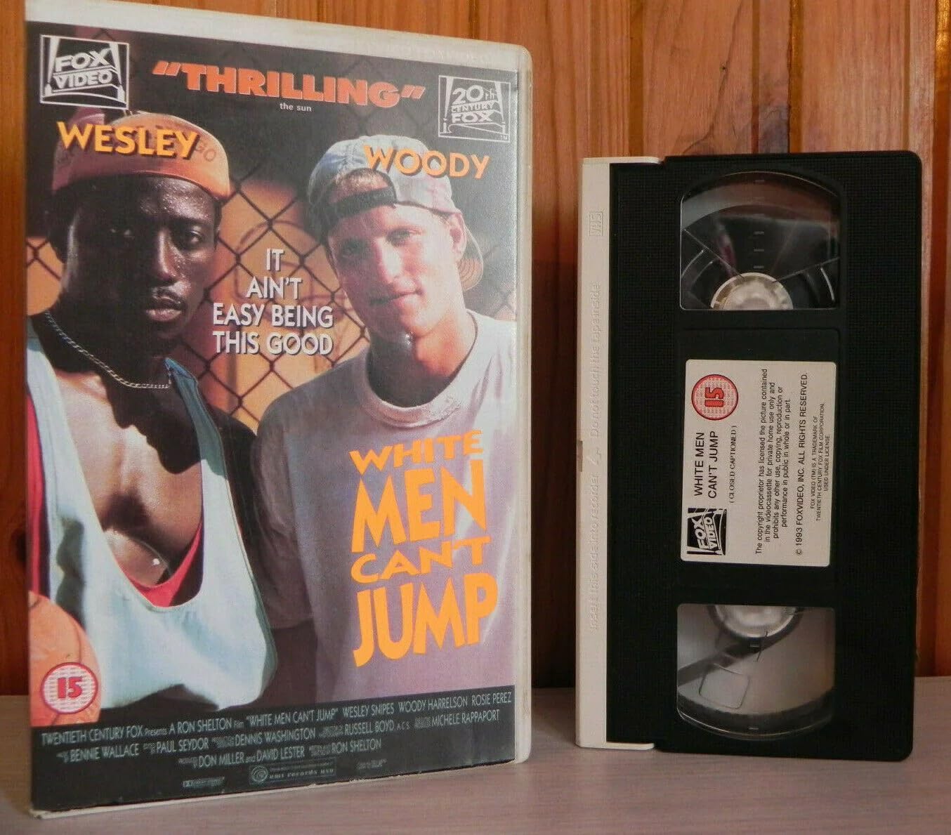 White Men Can't Jump [VHS] : Wesley Snipes, Woody Harrelson, Rosie ...