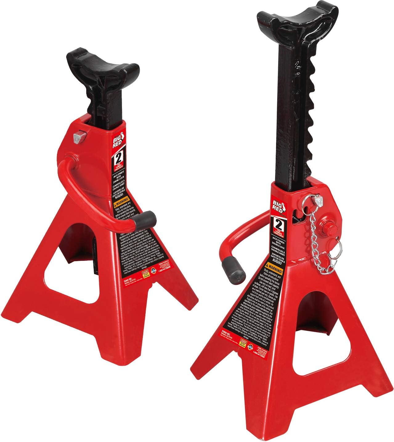 Unitec 10899 Axle Stand Collapsible 2 Tonnes : Amazon.co.uk: Automotive