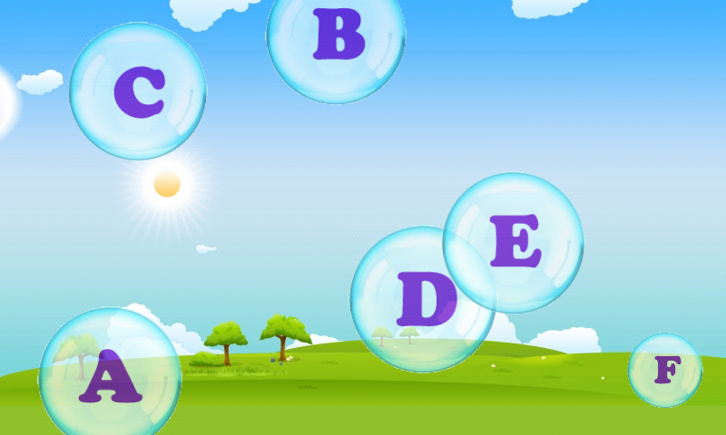 Learn Alphabet with Bubbles - App on Amazon Appstore