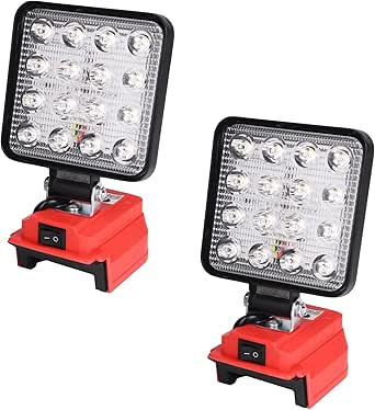 LED Work Light for Milwaukee m18 18v Battery - OTYTY 48W 4800LM ...
