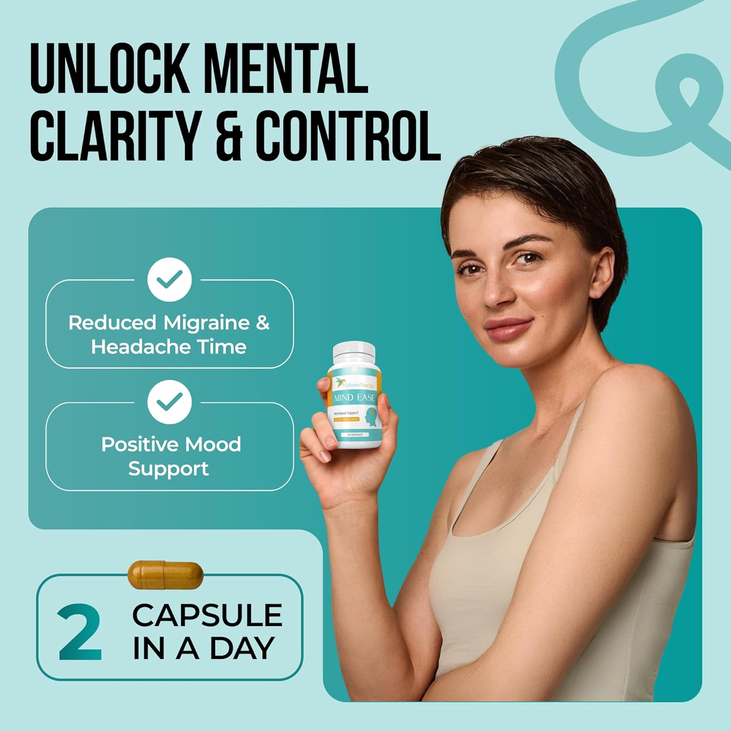 Cápsulas de Feverfew para Prevenção de Enxaqueca da Nature’s Nectar ...