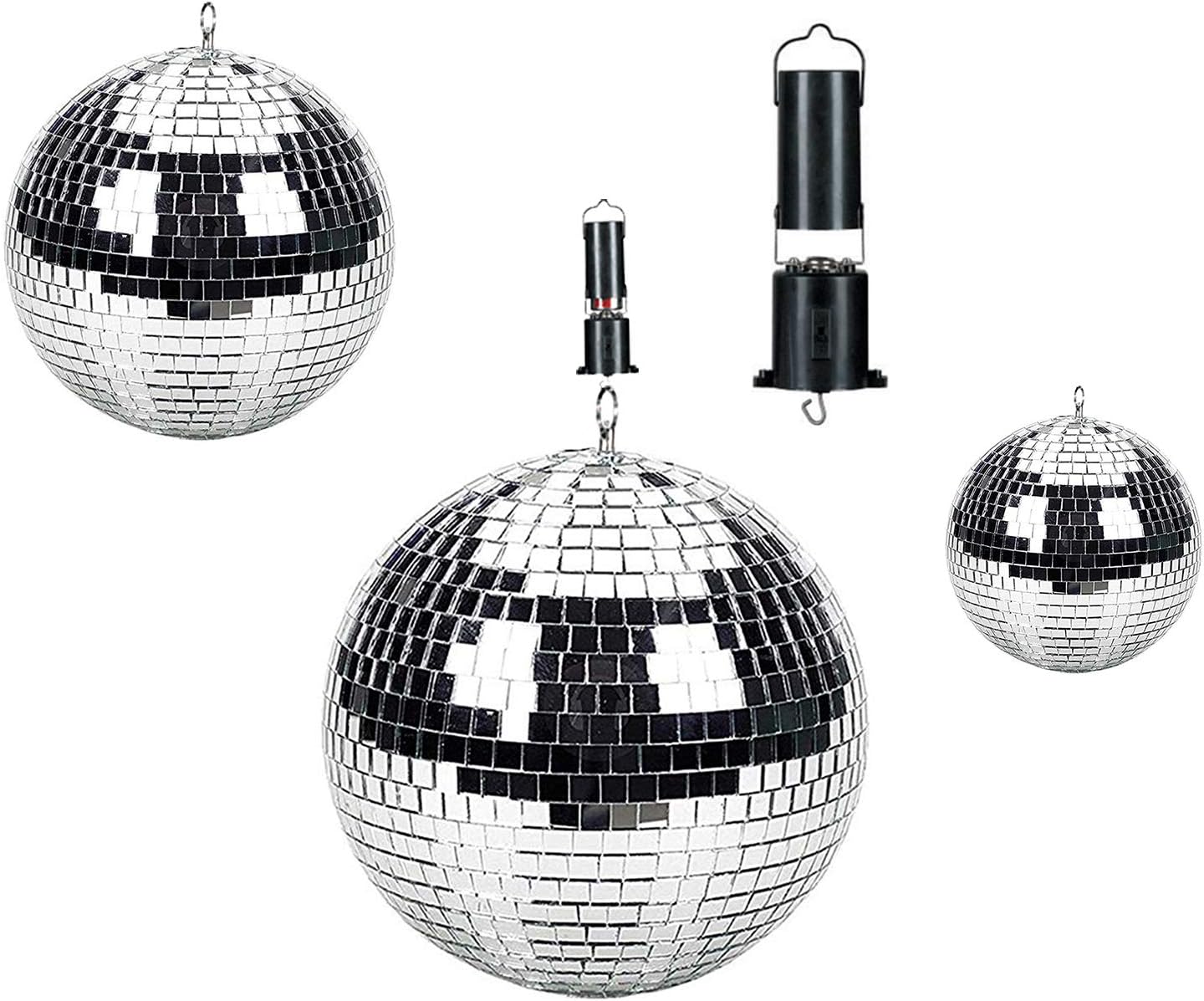 Playlearn Disco Mirror Glitter Balls Party Decoration & Sensory Shiny ...